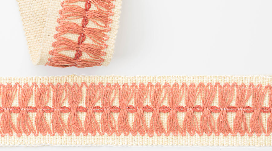 T2205-4 Linen Oval Tape Reds – Jane Shelton Fabrics