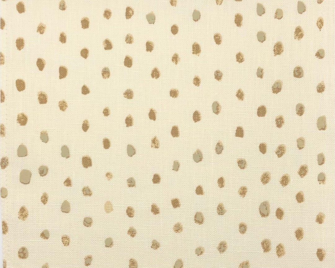 6221-4 Raindrops Brown on Cream – Jane Shelton Fabrics
